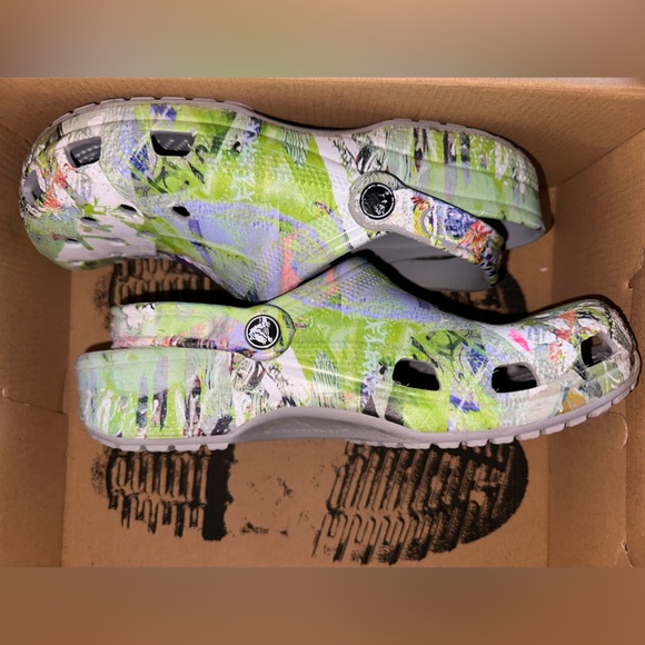 CROCS | Shoes | Crocs Cyber Crash Classic Clog | Poshmark